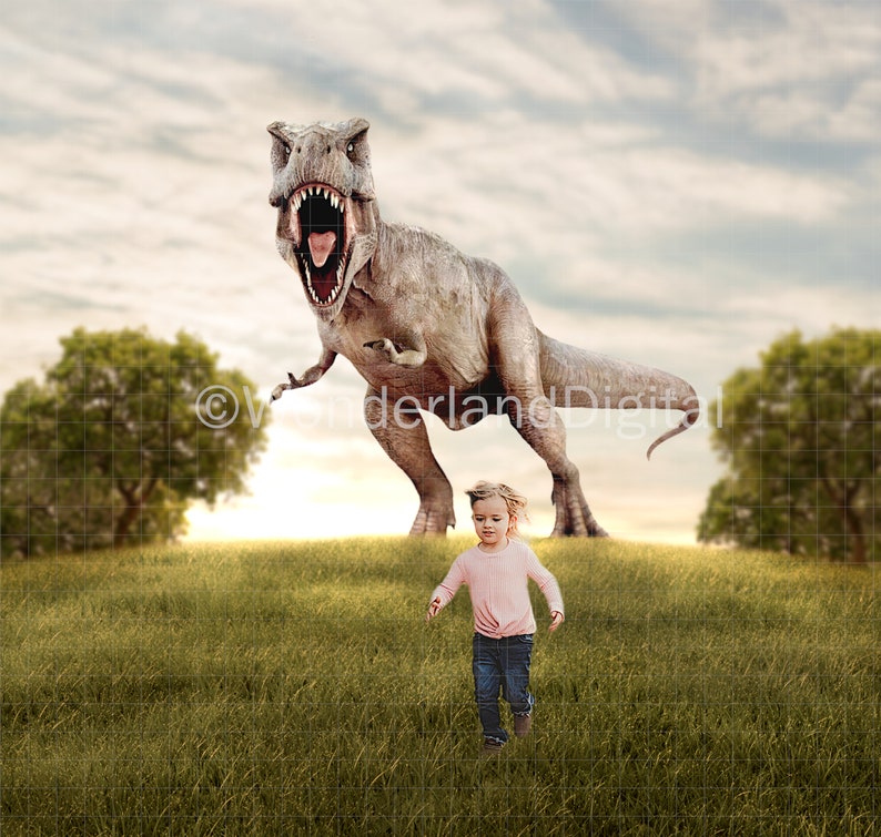 T-rex Dinosaur Digital Backdrop/background - Etsy