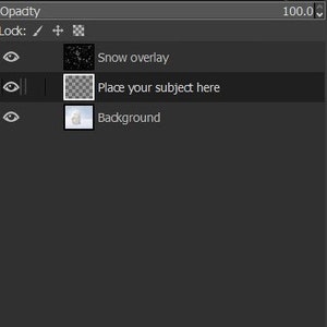 Polar Bear Digital Backdrop Layered PSD With Snow Overlay - Etsy