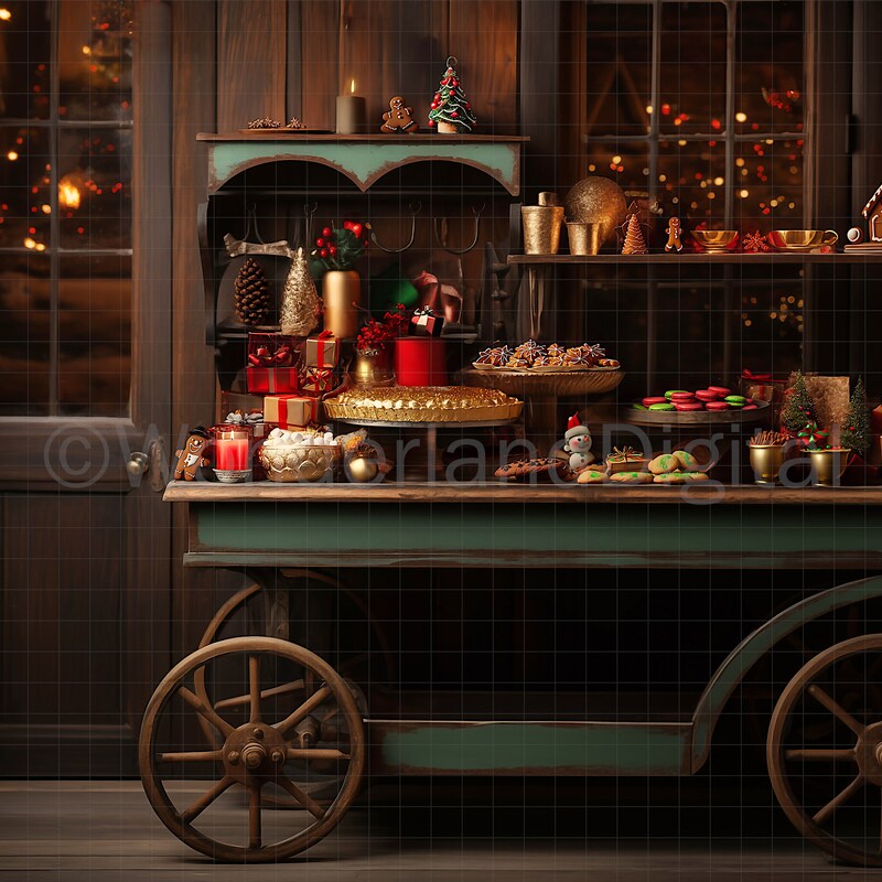 Bake Shop Backdrop - Etsy