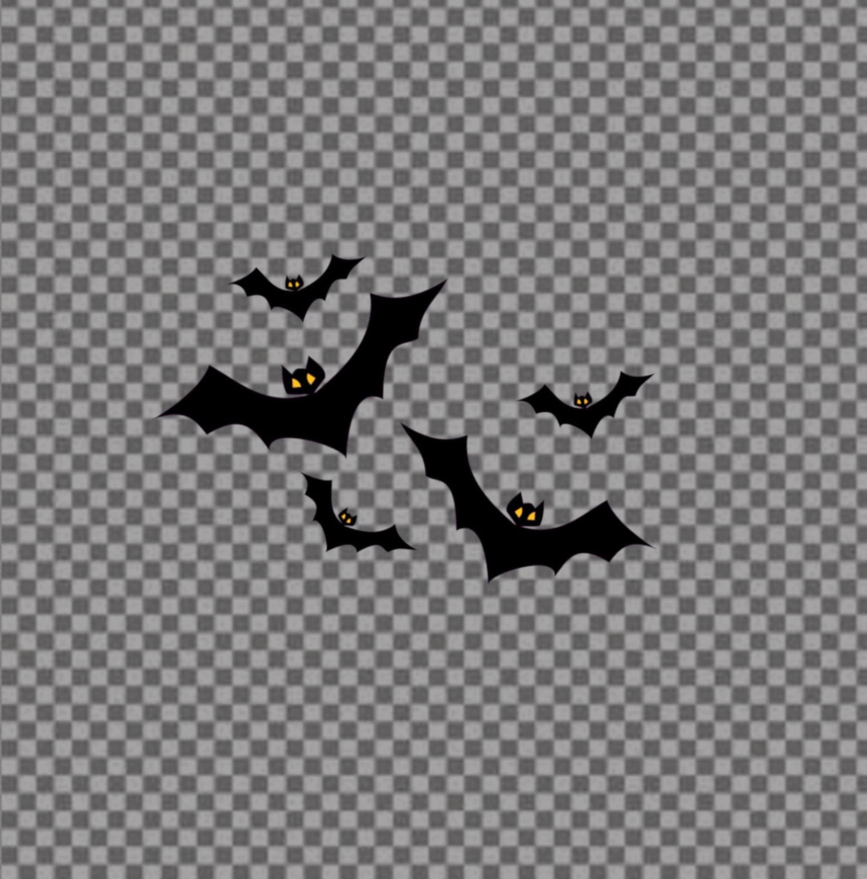 Bat Overlays PNG Real Bat Overlays Flying Bats Bat - Etsy México