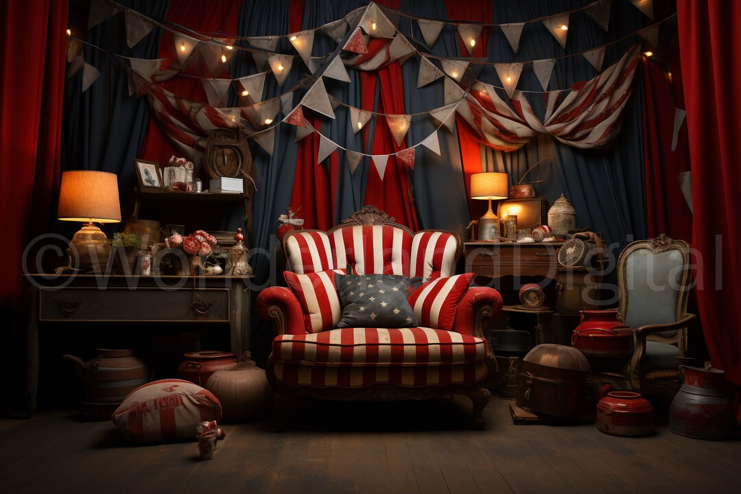 4th of July Digital Backdrop, Digital Studio Backdrop, Photography ...