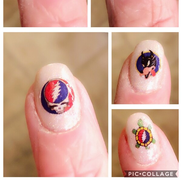 Grateful Dead Nail Art - Etsy
