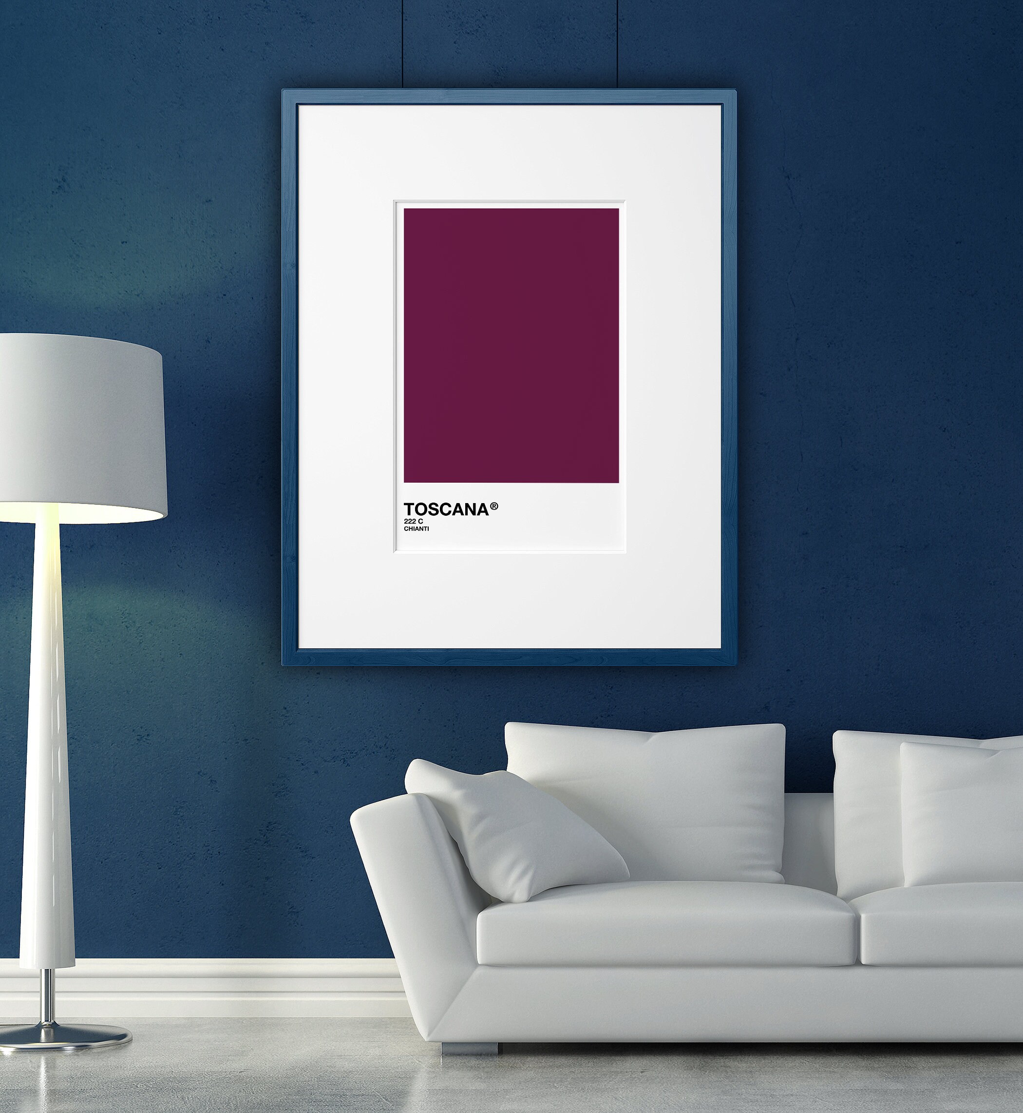 Toscana Chianti Italy Color Scheme Poster Home Wall Art Decor/colors of ...