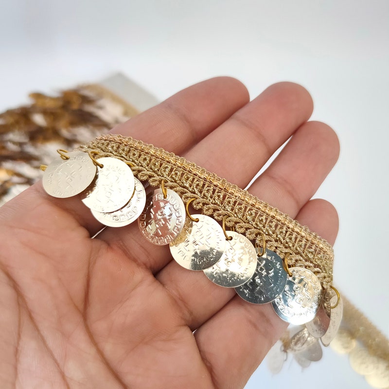 Gold Coin Trim - Etsy