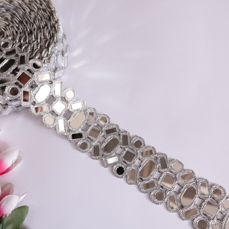 Silver Metallic Lace - Etsy