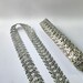 Beautiful Silver Mirror Cutwork Vine, Glamourous Sari Trim, Indian ...