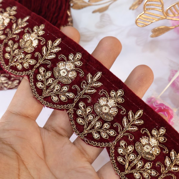Maroon Trim - Etsy