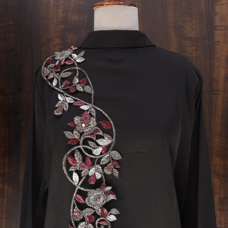 Maroon Suit Appliques - Etsy UK