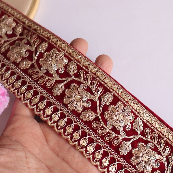 Maroon Trim - Etsy