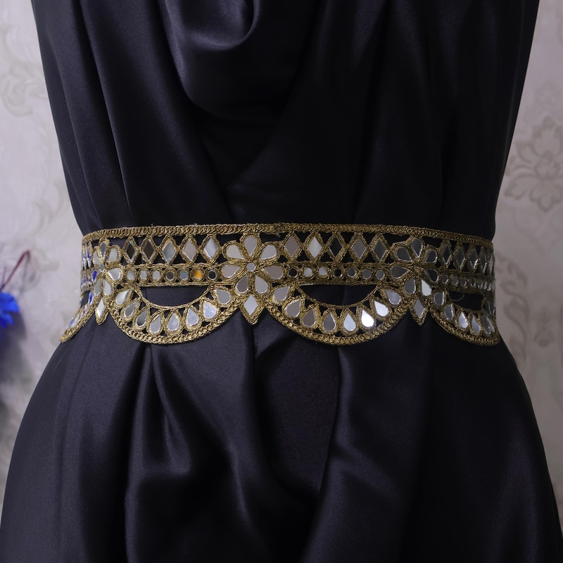 Scallop Mirror Belt - Etsy