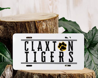 Custom School License Plate. Personalized Car Tag. - Etsy