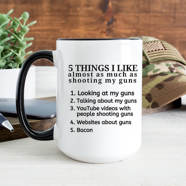 Firearm Coffee Mug - Etsy