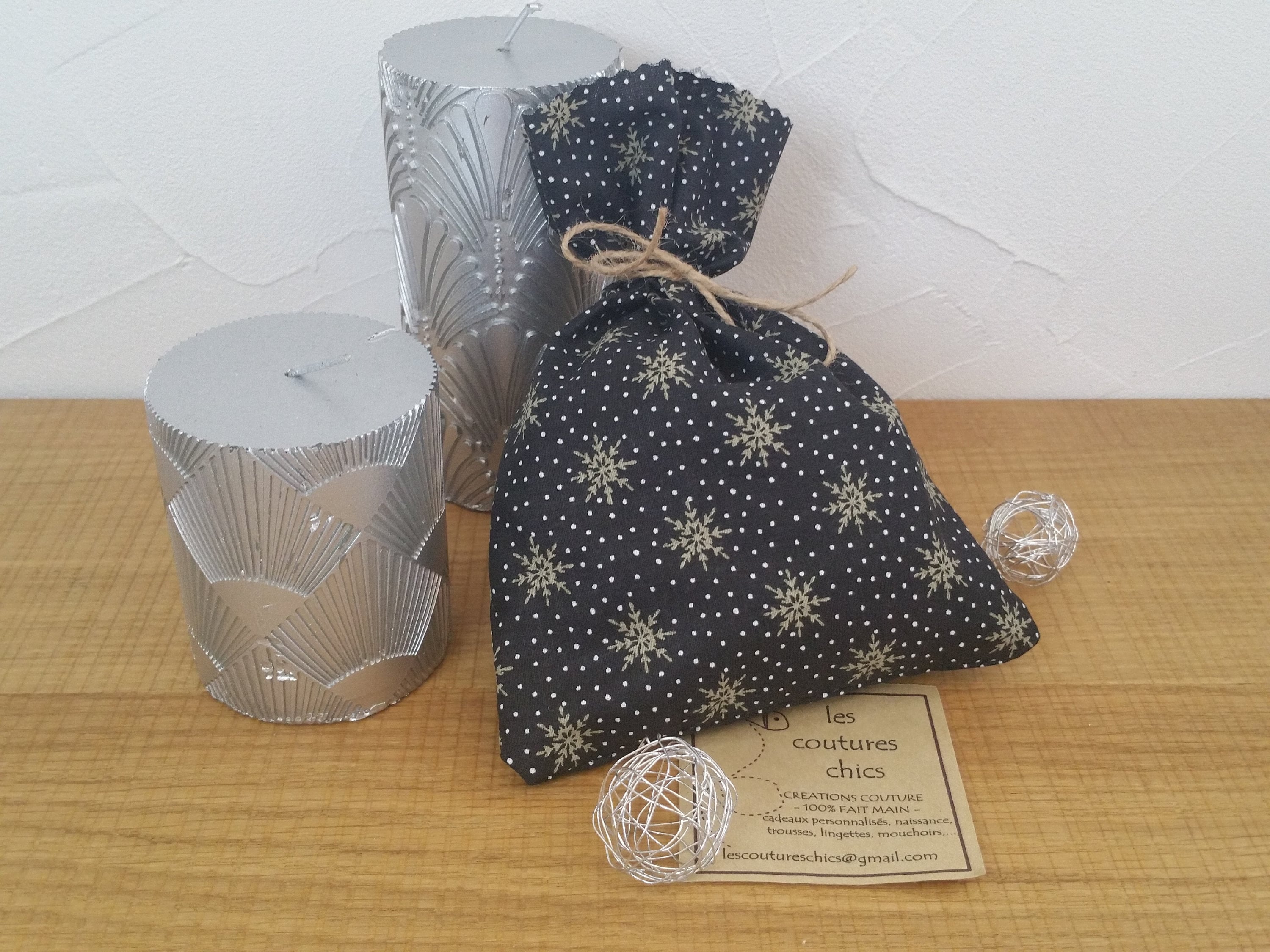 Emballage cadeau en tissu réutilisable Pochette cadeau pour | Etsy