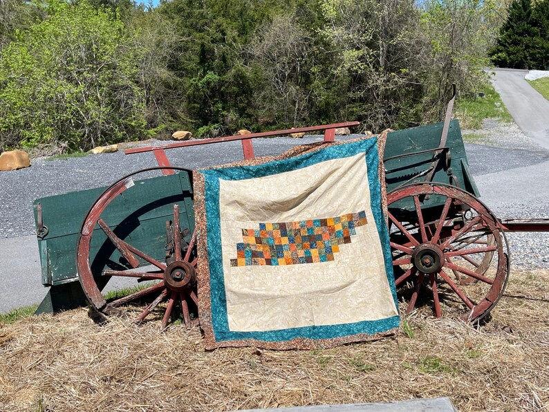 The Volunteer State - Tennessee Pixelated Quilt Pattern (digital ...
