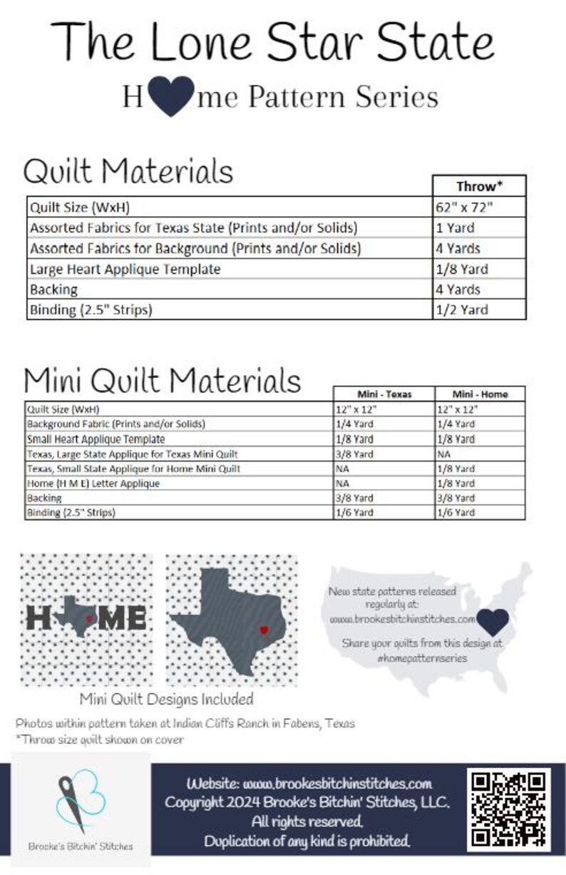 The Lone Star State - Texas - Pixelated Quilt Pattern - Etsy