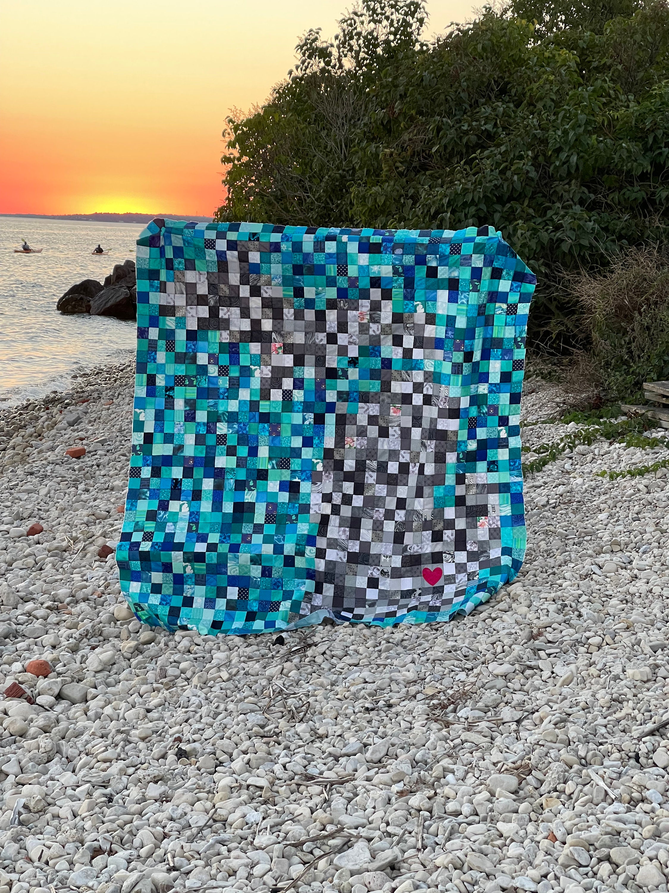 The Mitten State - Michigan Pixelated Quilt Pattern (digital Download ...