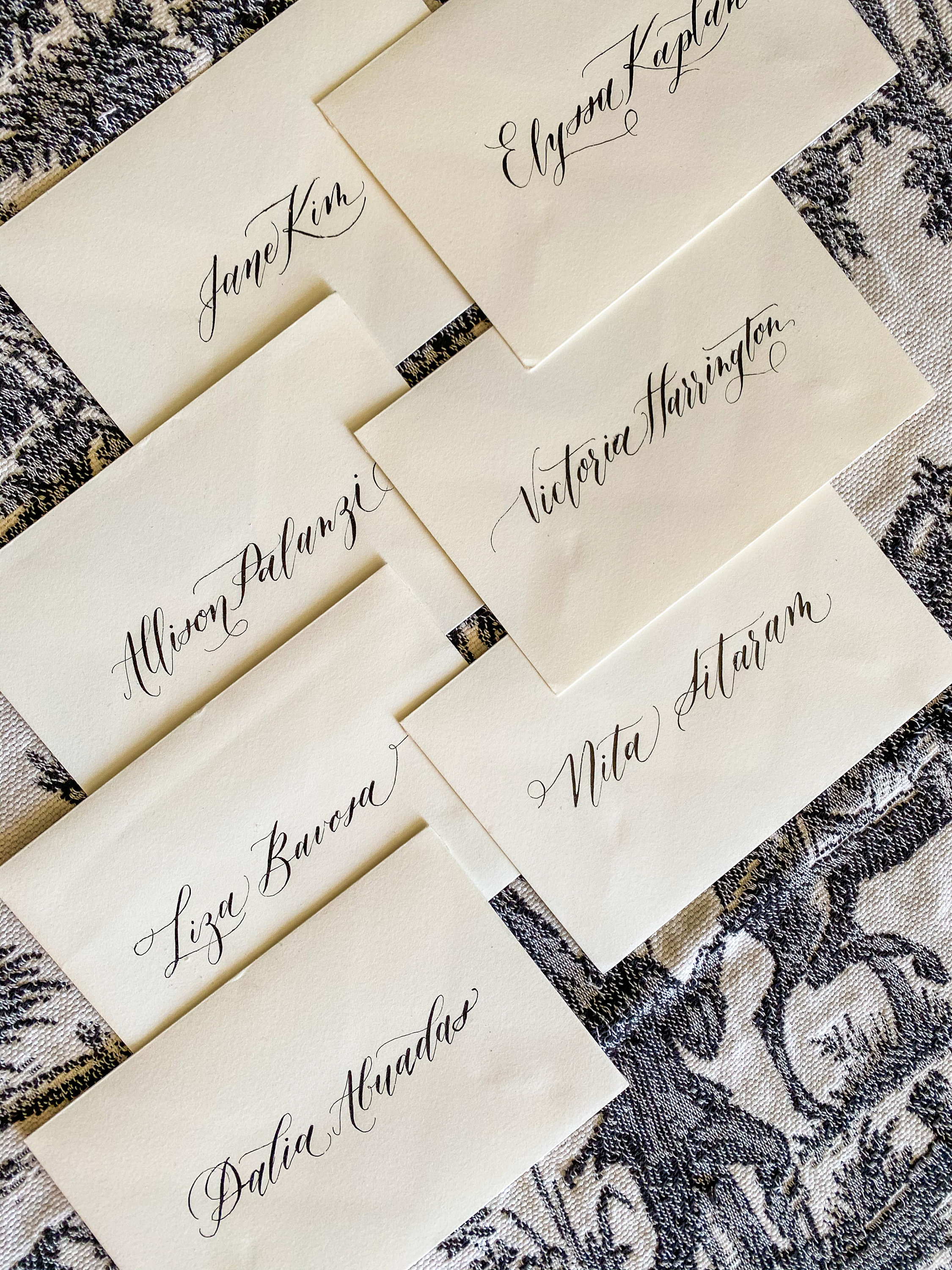 Custom Wedding Envelope Calligraphy Addressing Handlettering ...