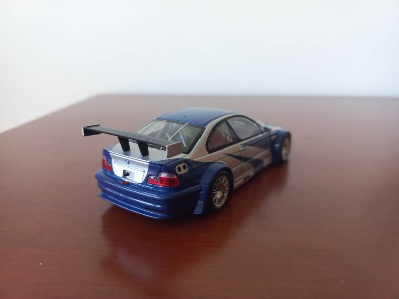 Need for Speed Most Wanted BMW M3 Gtr razor 1:43 Scale - Etsy