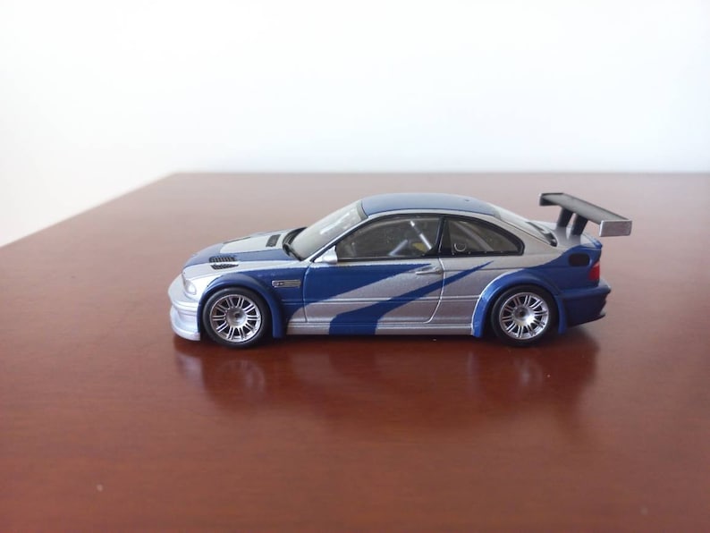 Need for Speed Most Wanted BMW M3 Gtr razor 1:43 Scale - Etsy