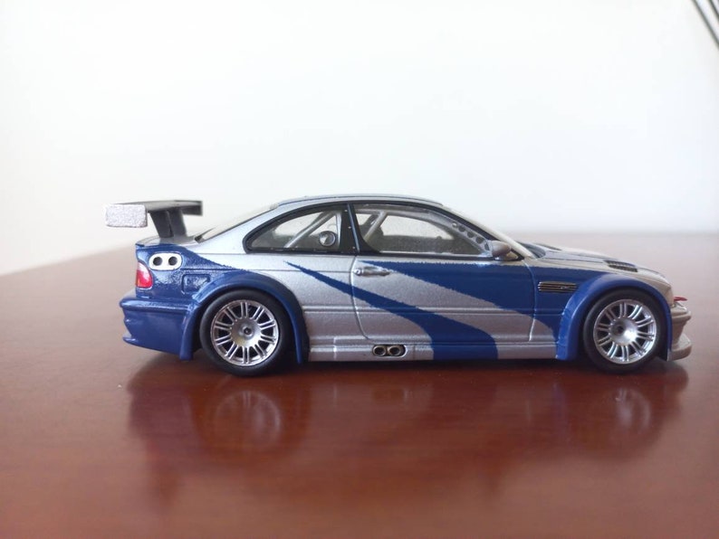 Need for Speed Most Wanted BMW M3 Gtr razor 1:43 Scale - Etsy