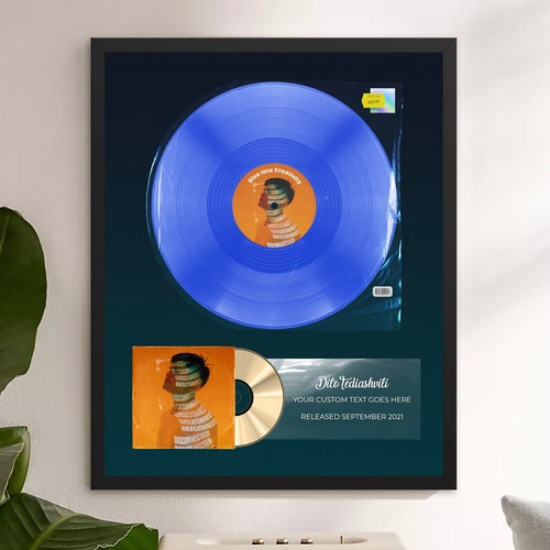 Custom Plaque Personalized Plaque Vinyl Poster Frame - Etsy