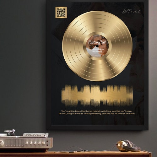 Custom Sound Wave Art Print Personalized Voice Wave Gift - Etsy