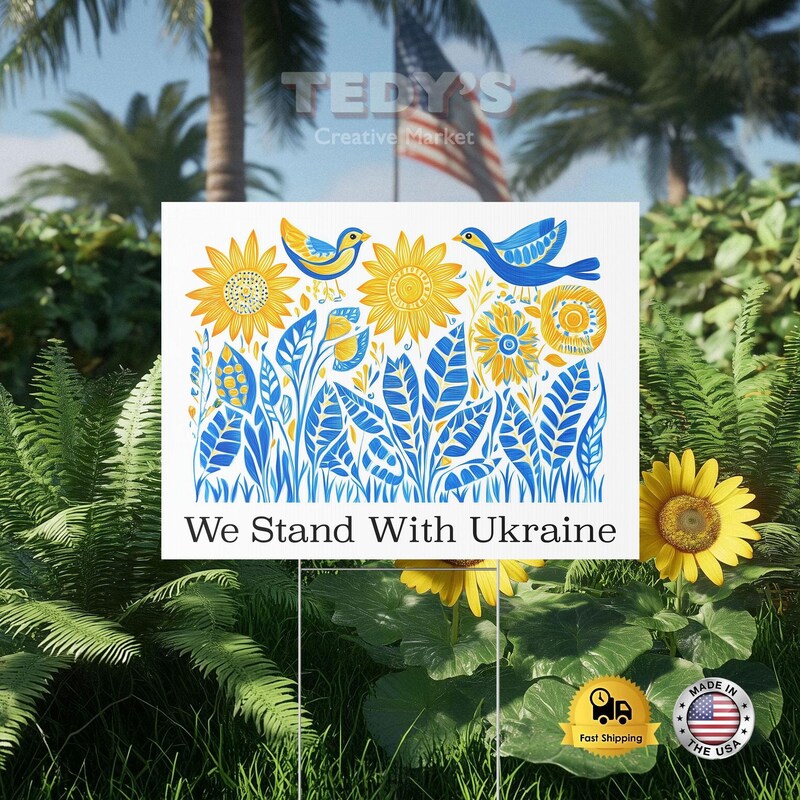 Ukrainian Yard Signs - Etsy