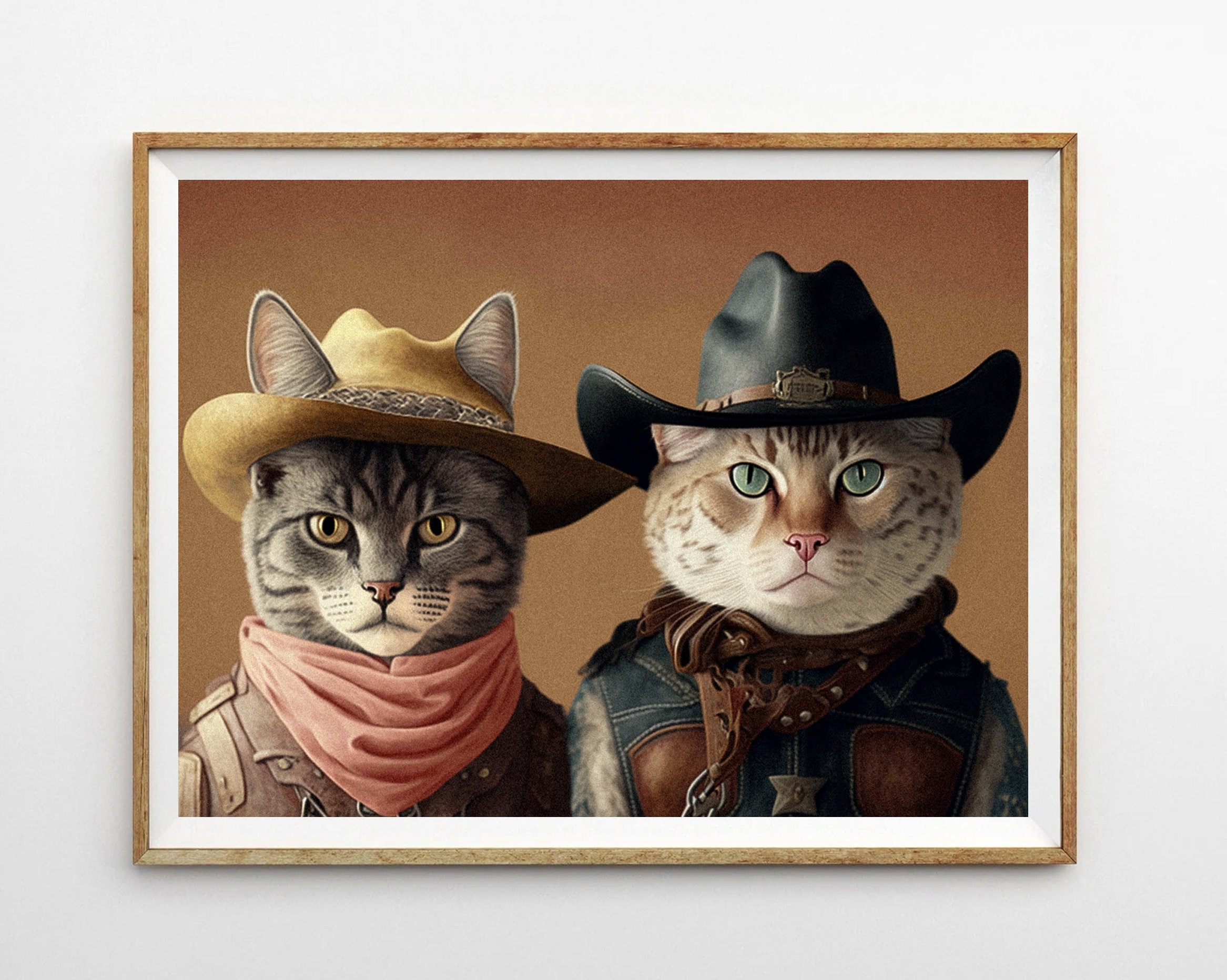 Creative Accents Cowboy Cats