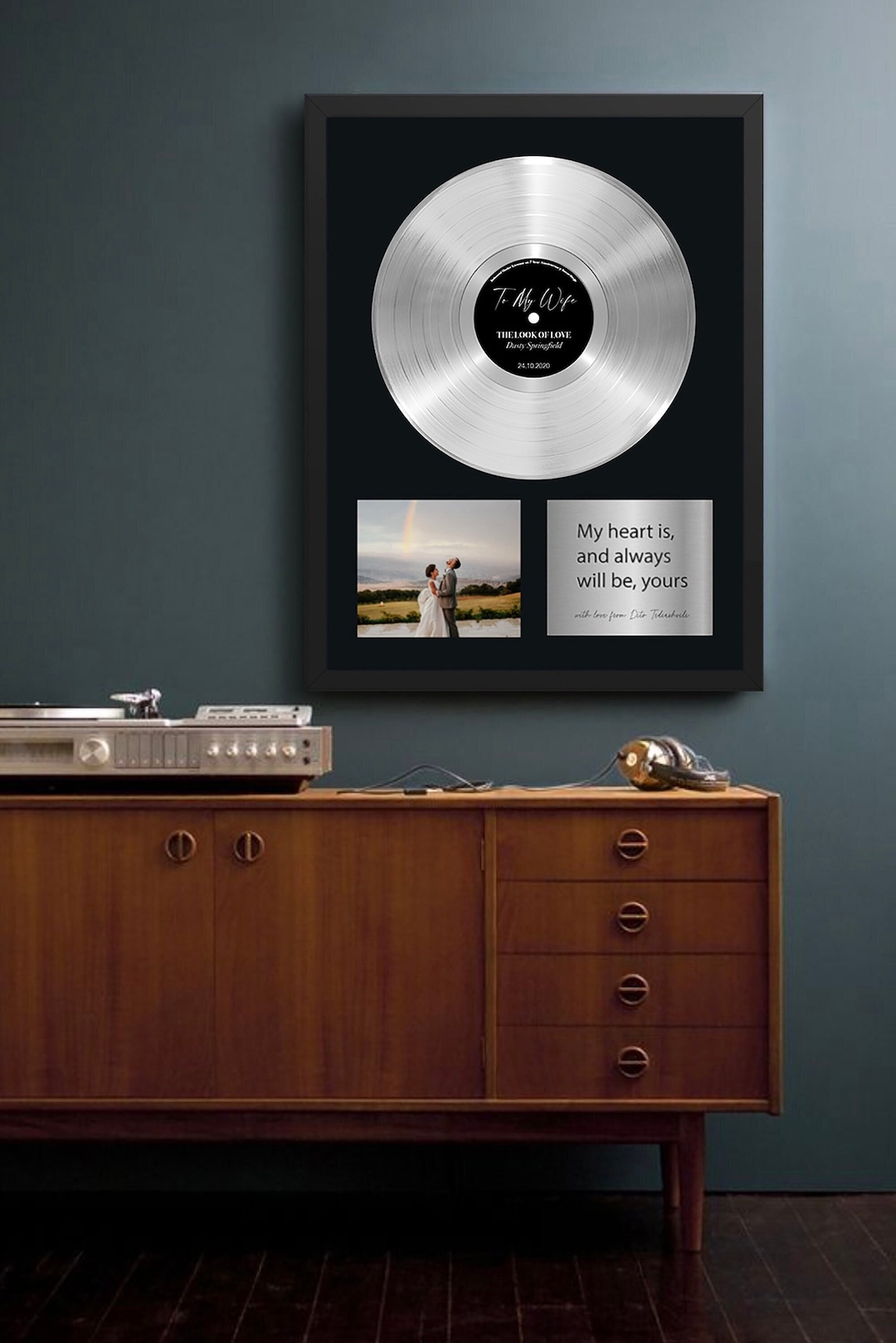 Personalized Vinyl Recrod - Custom Music Gifts for Boyfriend, Christmas ...