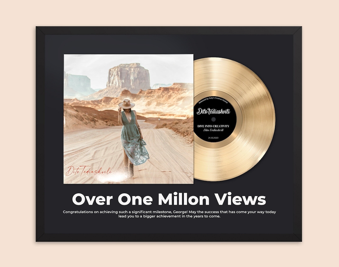 Personalized Music Plaque, Song Plaque, Custom Album Plaque, Music ...