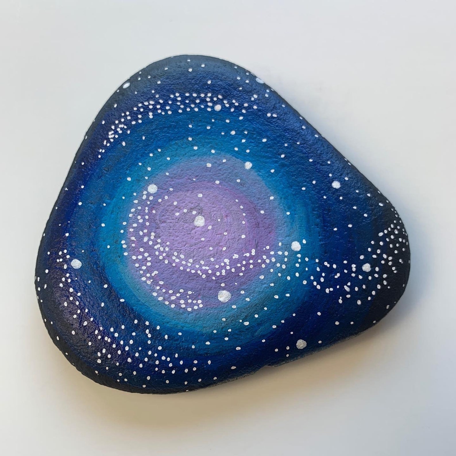 GALAXY Painting Galaxy Painted Rocks Galaxy Paint Rock - Etsy