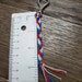 Red White and Blue Key Chain - Etsy