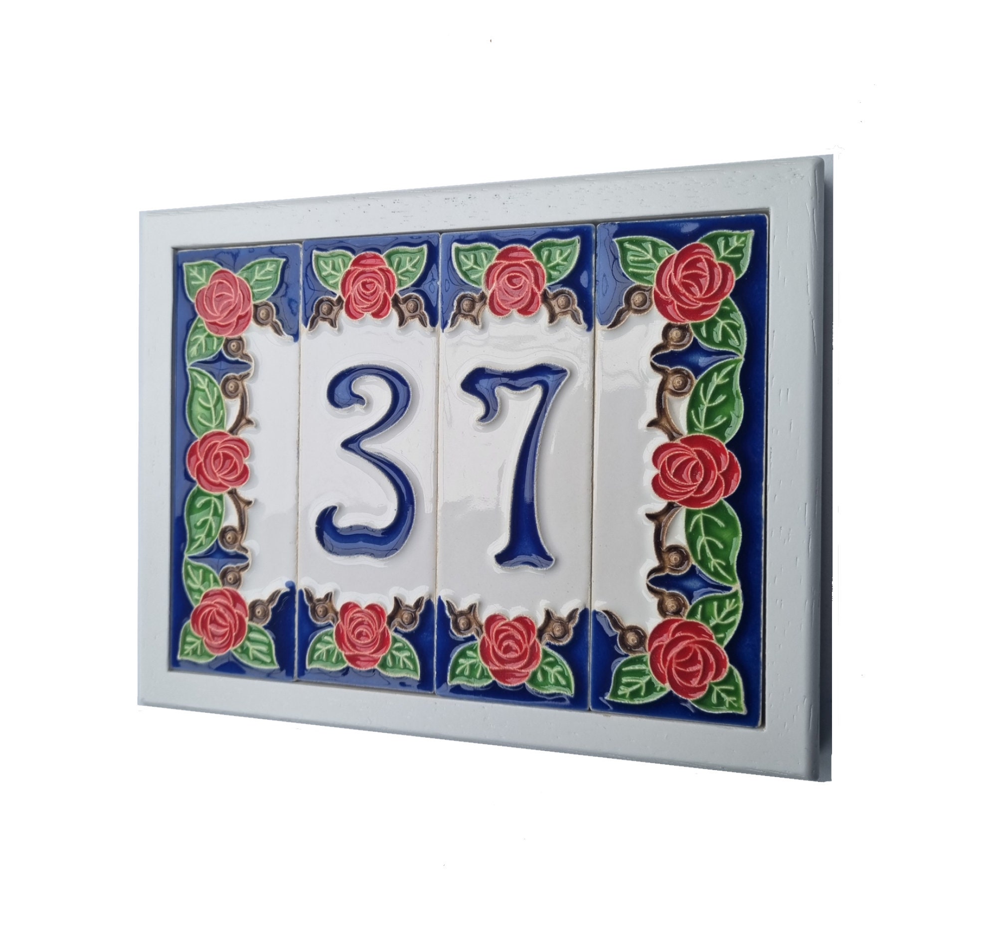 Italian House Number Tiles
