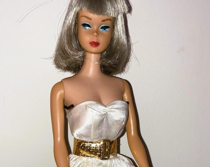 Vintage Barbie Long Hair American Girl ~ Silver Hair ~ - Etsy