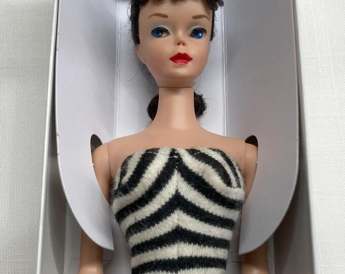 1960 #4 Ponytail Barbie ~ Restored ~ No Green, No Neck Splits, No ...
