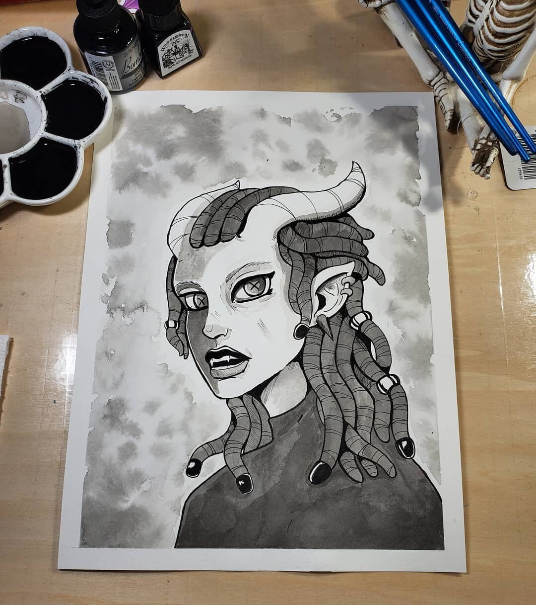 Inktober 2019 Original Illustration wild - Etsy