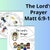 Printable Lords Prayer Wheel for Kids, Bible Activity Sheet, Lord's ...