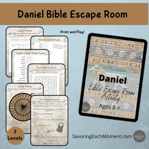 Bible Escape Room - Etsy