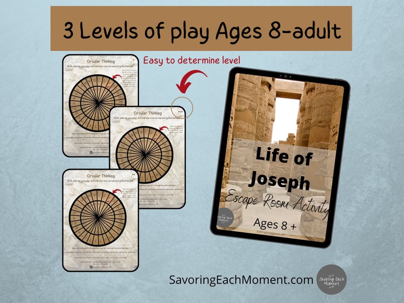 Bible Escape Room Game Youth Group Games Bible Games - Etsy