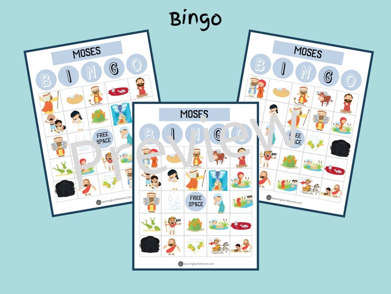 Bible Activities for Kids|moses|bible Story Printables | Bible Busy ...