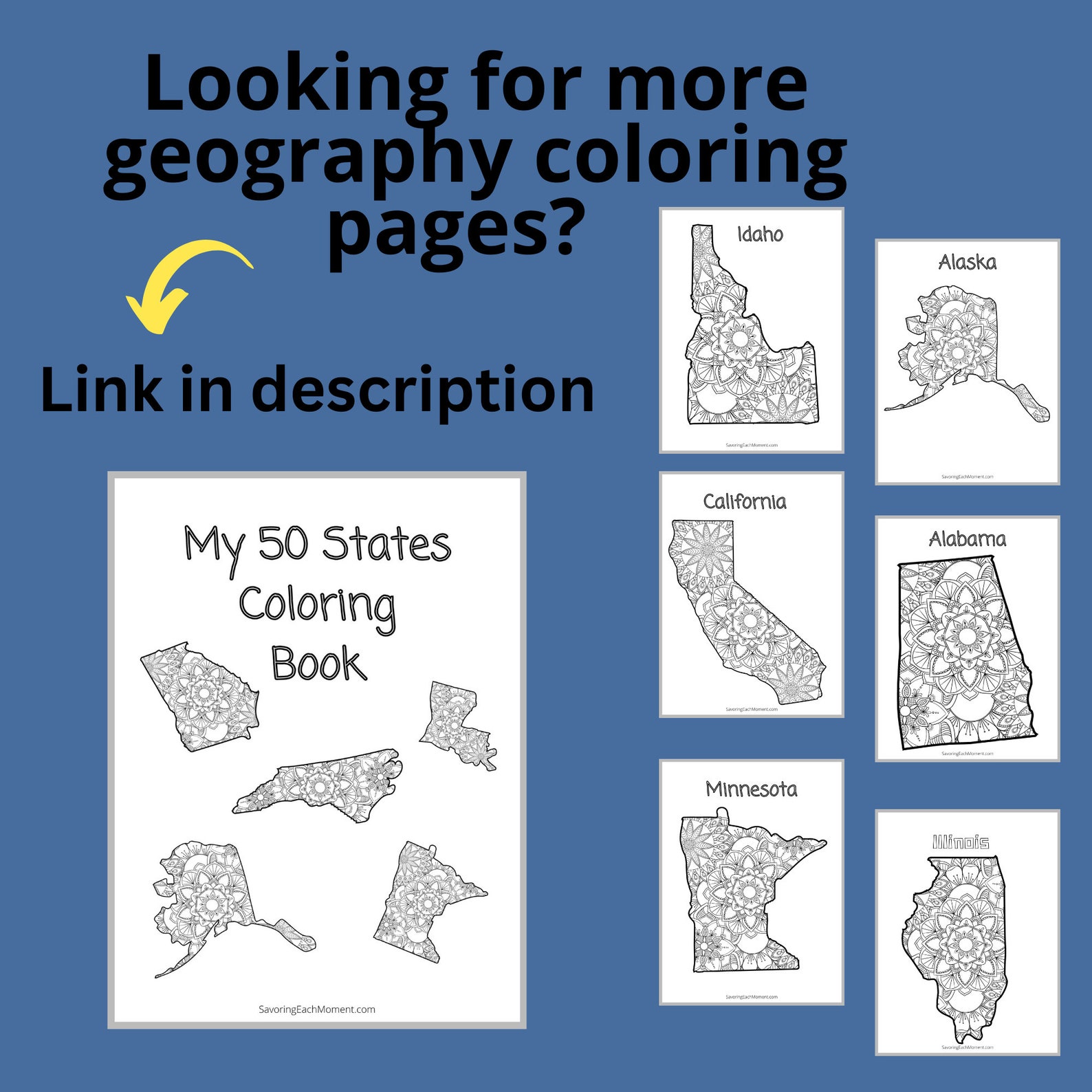 7 Continents Maps, Geography Printable, Geography Coloring Pages, 7 ...