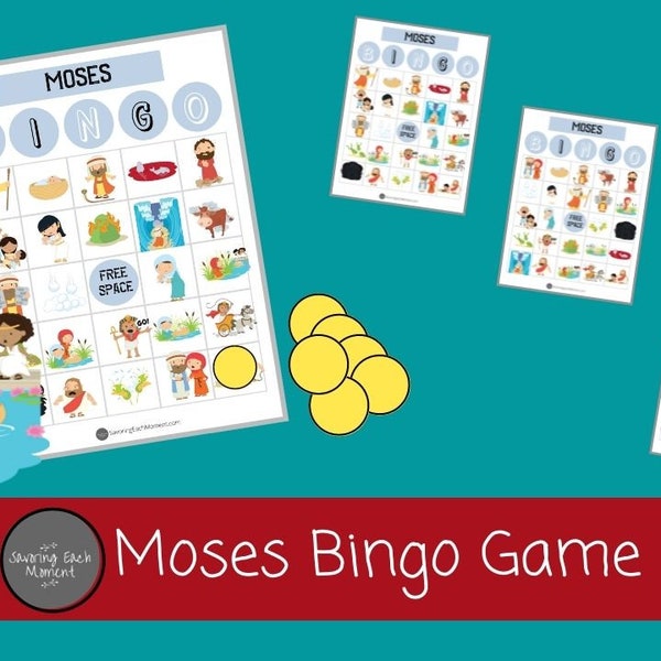 Printable Moses Craft - Etsy