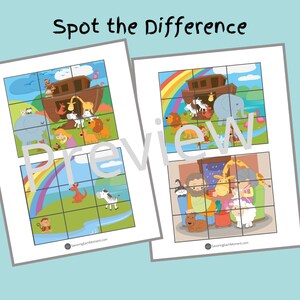 Bible Activities for Kids | Noahs Ark | Bible Busy Binder| Bible Busy ...