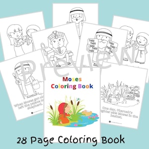 Bible Activities for Kids|moses|bible Story Printables | Bible Busy ...