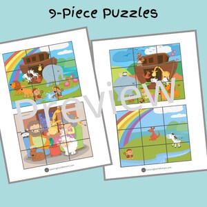 Bible Activities for Kids | Noahs Ark | Bible Busy Binder| Bible Busy ...