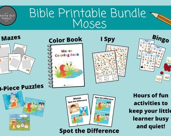 10 Commandments Bible Story Activity Sunday School Craft - Etsy