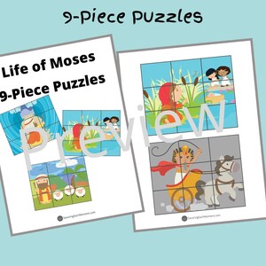 Bible Activities for Kids|moses|bible Story Printables | Bible Busy ...