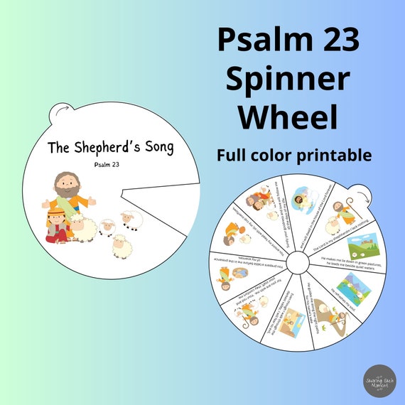 Psalm 23 For Kids Lesson