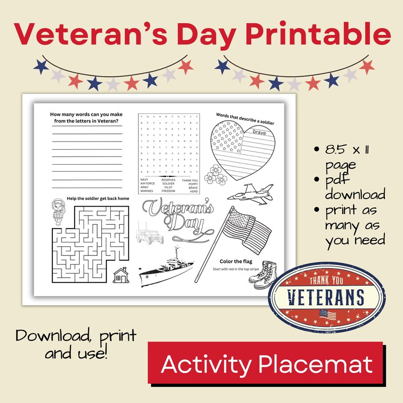 Veterans Day Cards - Etsy