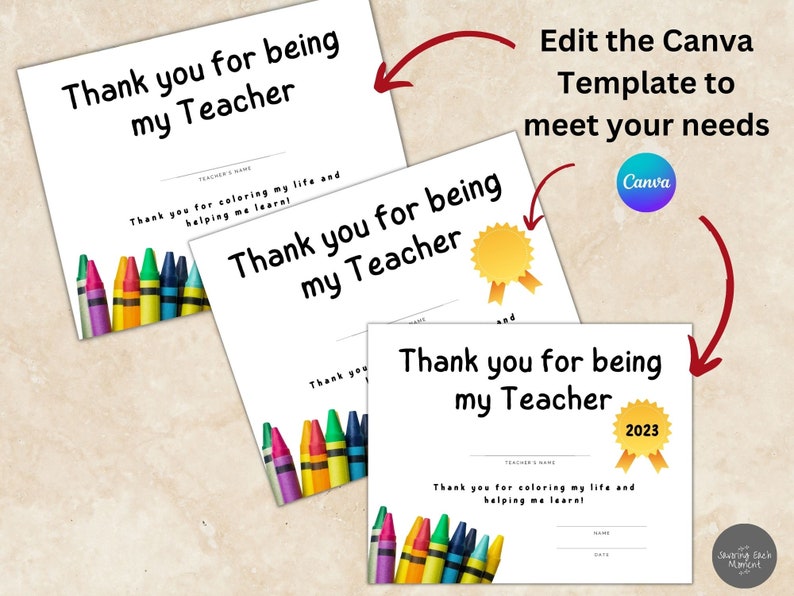 Teacher Certificate of Appreciation Template, Teacher Appreciation Week ...